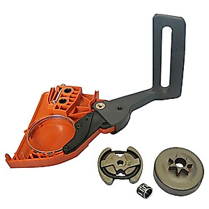 Mingdun Chain Brake For Husqvarna 136 137 141 142 Chainsaw 530054802 5300548-02 530053017 Clutch Brake Handle Assembly Bearing Set