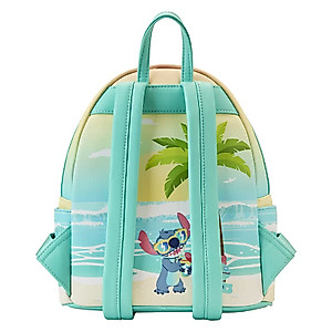 Loungefly Disney Stitch Sandcastle Beach Surprise Mini Backpack