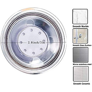 Suction Cup Shower Head Holder Handheld Shower head Bracket Adjustable Height Shower Holder, Removable Handheld Wand holder Wall Mounted Suction Bracket