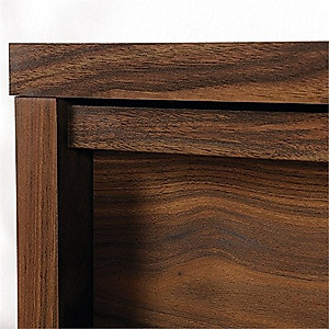Pemberly Row Modern 6 Drawer Double Bedroom Dresser in Grand Walnut