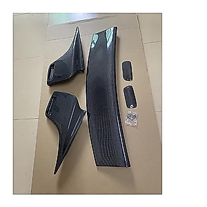 Quality Carbon Fiber Rear Roof Spoiler Wing Trunk Lip Boot Cover Car Styling ，Compatible for Toyota Supra MK4 JZA80 (Color : FRP)