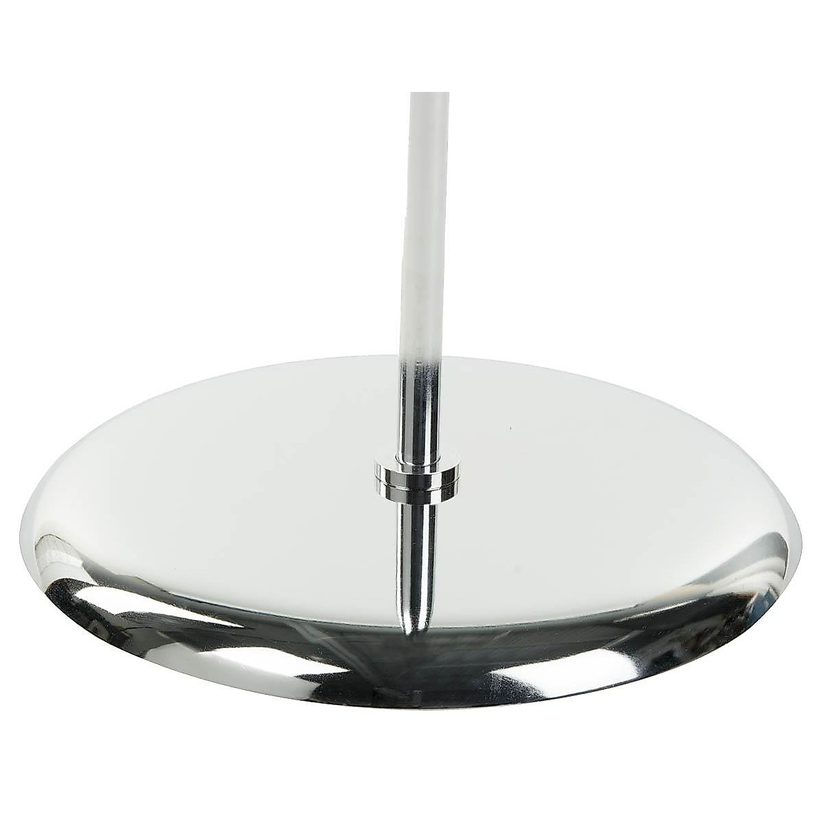 Displays2go Spiral Clothes Rack, Steel with Chrome Finish