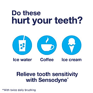 Sensodyne Toothpaste Mint, 4 Oz, Pack of 4