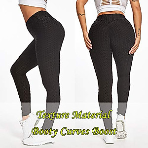 JGS1996 Women's High Waist Yoga Pants Tummy Control Slimming Booty Leggings Workout Running Butt Lift Tights