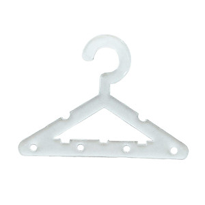 with No Base Acrylic Mini Coat Hanger Rack Earring Hanger for Retail Store Desktop, Clear