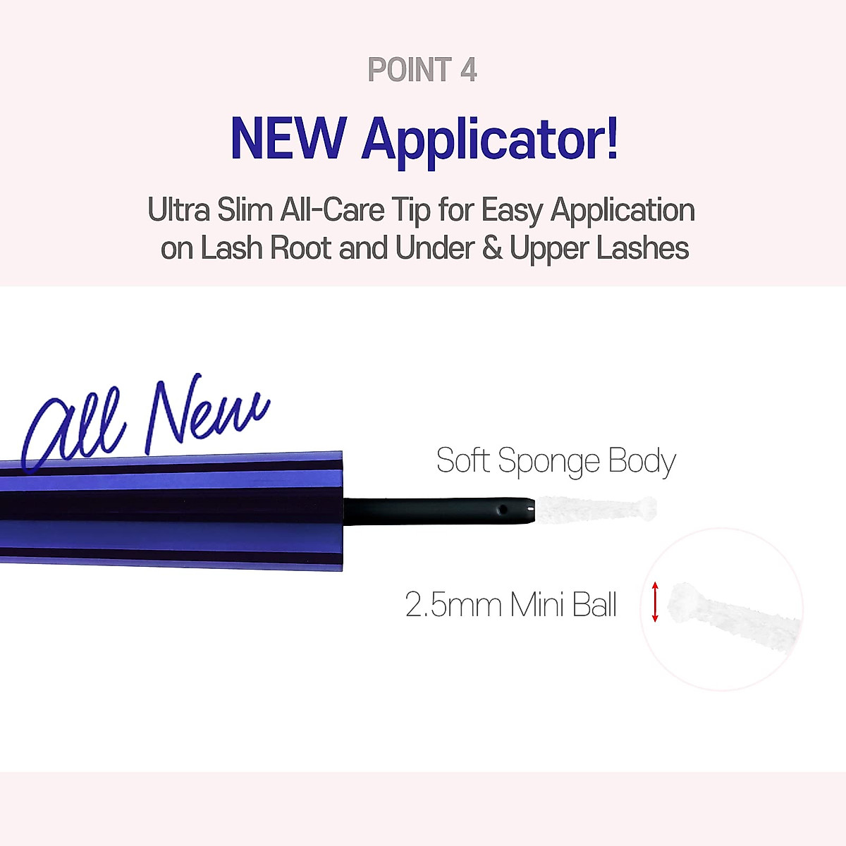 ETUDE Power Eyelash Ampoule 6g (0.21 fl.oz) | Easy and Comfortable Daily Eyelashes Serum | Eyelash Growth Enhancer with Natural Growth Peptides for Long, Thick Lashes | K-beauty