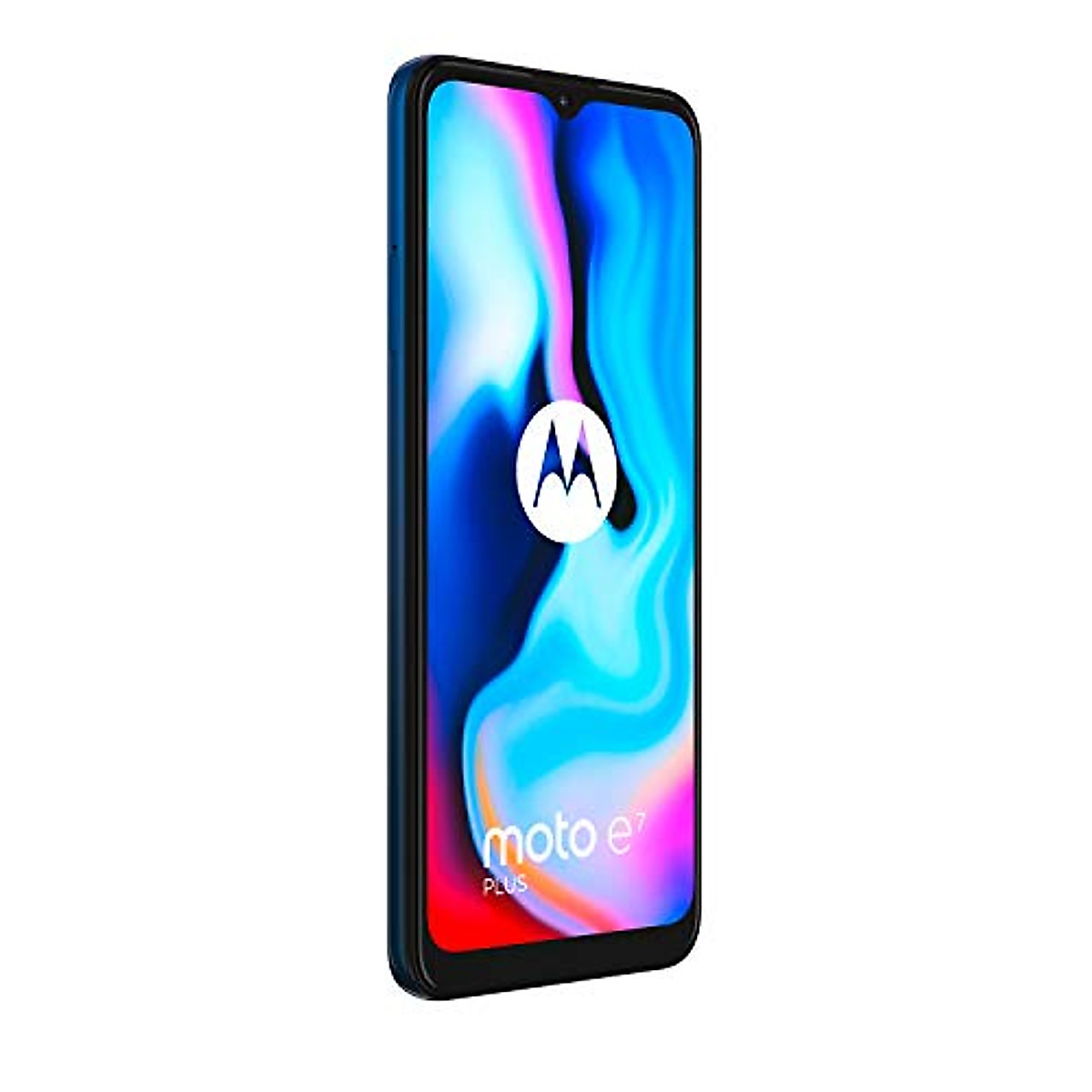 Motorola Moto E7 Plus Dual-SIM 64GB ROM + 4GB RAM (GSM Only | No CDMA) Factory Unlocked 4G/LTE Smartphone (Blue) - International Version