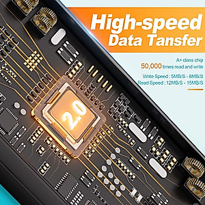 Flash Drive 32GB 5 Pack USB Thumb Drives, USB 2.0 Pen Drive Bulk Swivel USB Stick, Kepmem Metal Jump Drive 32 GB Zip Drive Data Storage with Lanyards for Photos, Video, MAC, PC