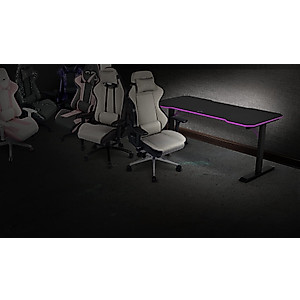 Cooler Master GD160 PC Gamimg Desk, Onesize, Black, Purple