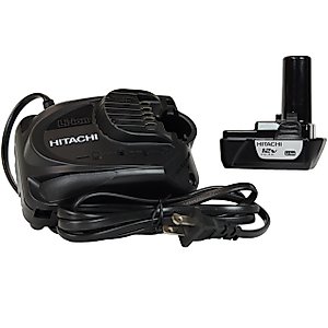 Hitachi UC10SL2 10.8v Li-Ion Battery Charger and BCL1015S 10.8-12V Battery Combo