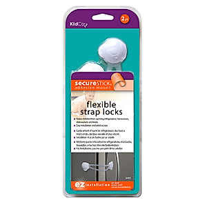 KidCo Flexible Strap Locks - 2/pkg (White)