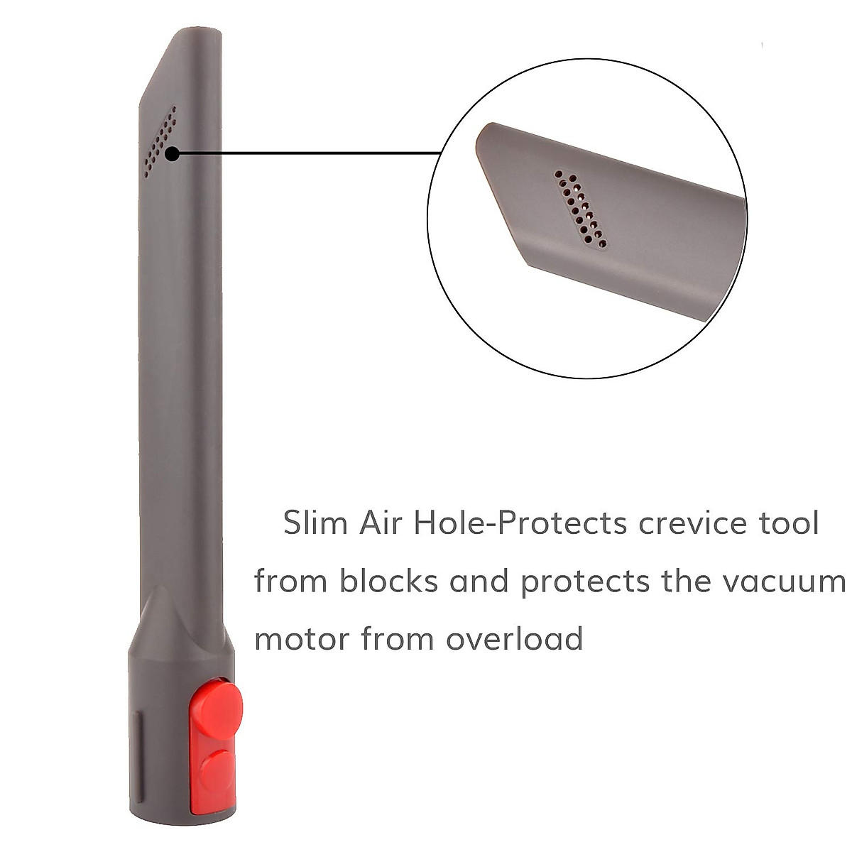 Fullclean Extension Hose and Crevice Tool Compatible with Dyson Gen 5 V15 V12 V11 V10 V7 V8 Absolute Detect Torque Drive Cyclone Cordless Handheld Vacuum Cleaner