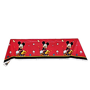 Mickey Party Tablecloth |70.8 x 42.5 Inch| Mickey Party Supplies