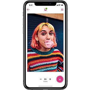 The Imaging World Polaroid Hi-Print - Bluetooth Connected 2x3 Pocket Phone Photo Printer with 2 Polaroid Hi·Print 2x3 Paper Cartridges (40 Sheets) Microfiber Cloth