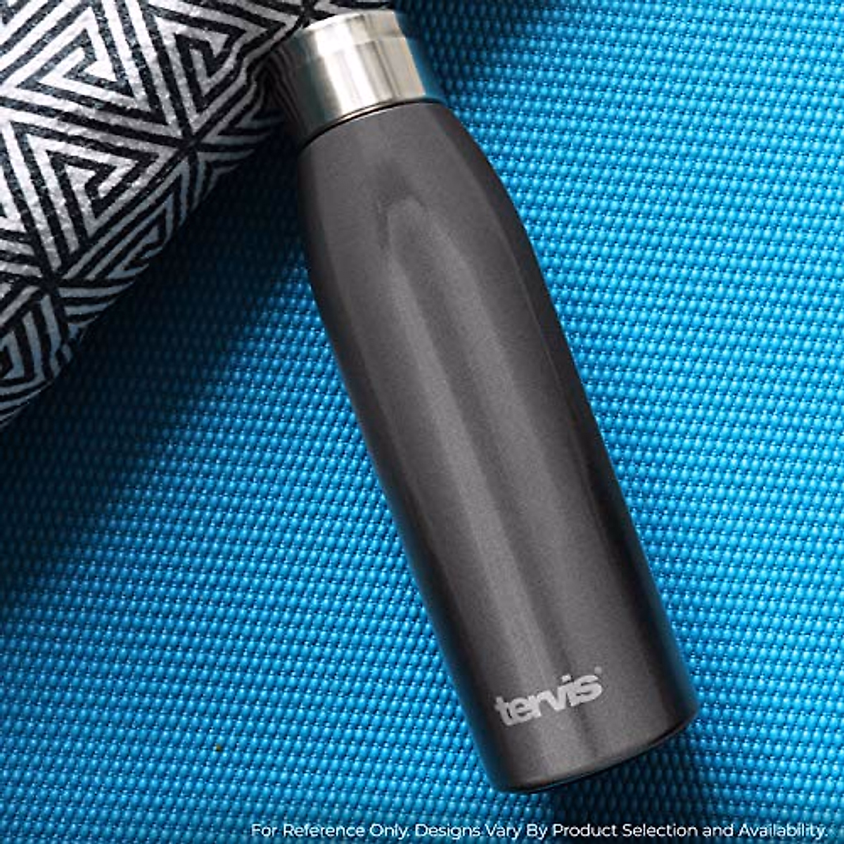 Tervis Golf Ball Texture Triple Walled Insulated Tumbler, 1 Count (Pack of 1), Stainless Steel