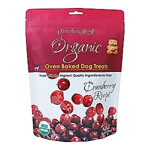 Grandma Lucy's Organic Oven Baked Dog Treats - Cranberry, 14 oz