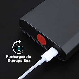 EFFTO Precision Mini Electric Screwdriver Set, 200RPM Load Free and 48 S2 Alloy Steel Bits, Aluminum Storage Case Packing, Portable Repair Tool Kit for Electronic Devices