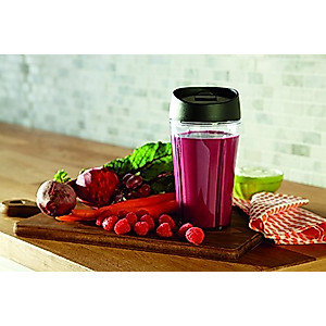 Oster Blender | Pro 1200 with Glass Jar, 24-Ounce Smoothie Cup and Food Processor Attachment, Brushed Nickel - BLSTMB-CBF-000