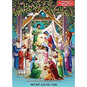 Alleluia Chocolate Advent Calendar (Countdown to Christmas)