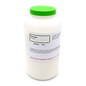 Laboratory-Grade Sucrose Cane Sugar, 1kg - The Curated Chemical Collection