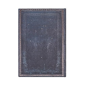 Inkblot (Old Leather Collection) Midi 12-month Dayplanner 2024