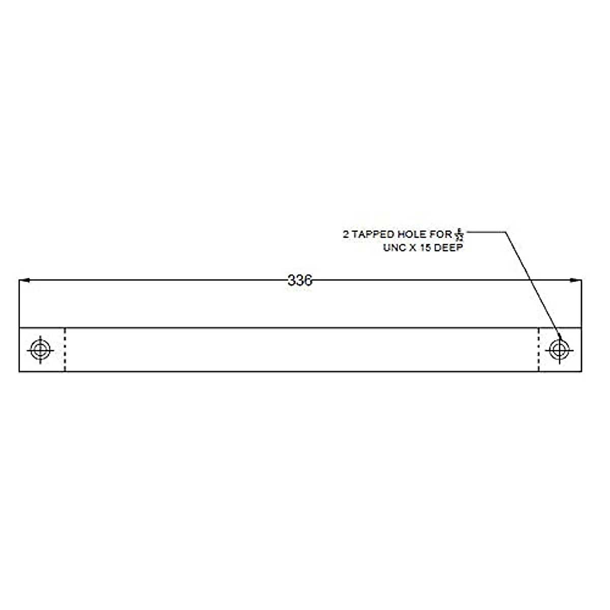 Richelieu Hardware BP9466320900 Sheffield Collection 12 5/8-inch (320 mm) Center-to-Center Matte Black Traditional Rectangular Pull Handle for Barn Doors, Cabinets, Drawers, and Furniture