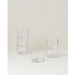 Lenox Tuscany Classics 6Pc Short Glasses, 2.20, Clear