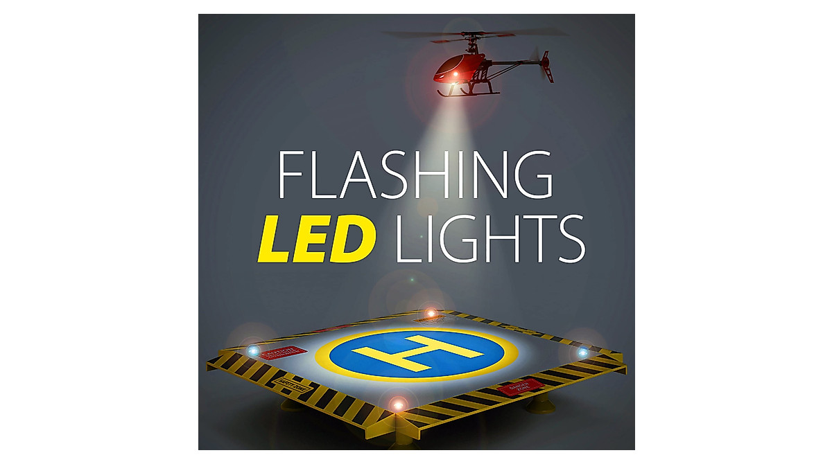 Eagle Pro Helicopter Landing Pad with LED Lights