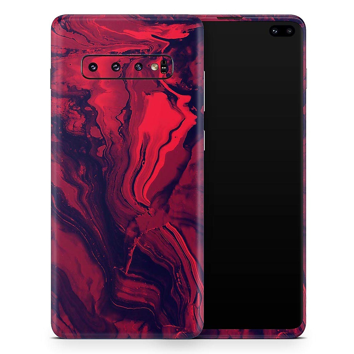 DesignSkinz Liquid Abstract Paint Remix V6 Protective Vinyl Decal Wrap Skin Cover Compatible with The Samsung Galaxy S20 (Screen Trim & Back Glass Skin)