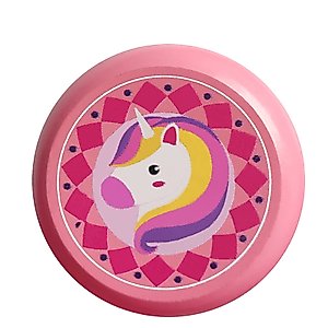 Chic U Wooden Looping Yoyo for Kids Beginners Auto Return Yoyos, No Tricks Needed, Eco Wood Unbreakable Toy Gift, Pink