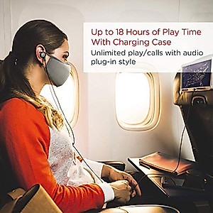 Motorola Tech3 3-in-1 Smart True Wireless Headphones - Cordless Earbuds, Sport Wire, Audio Plug-in - Sweatproof, Built-in Microphone, Charging Case with Cable Storage System - Mocha-Bronze