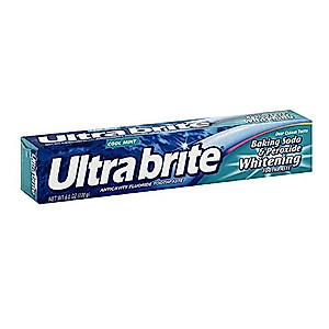Ultra Brite Bk Sda Size 6z Ultrabrite Baking Soda & Peroxide Whitening Toothpaste, Pack of 2