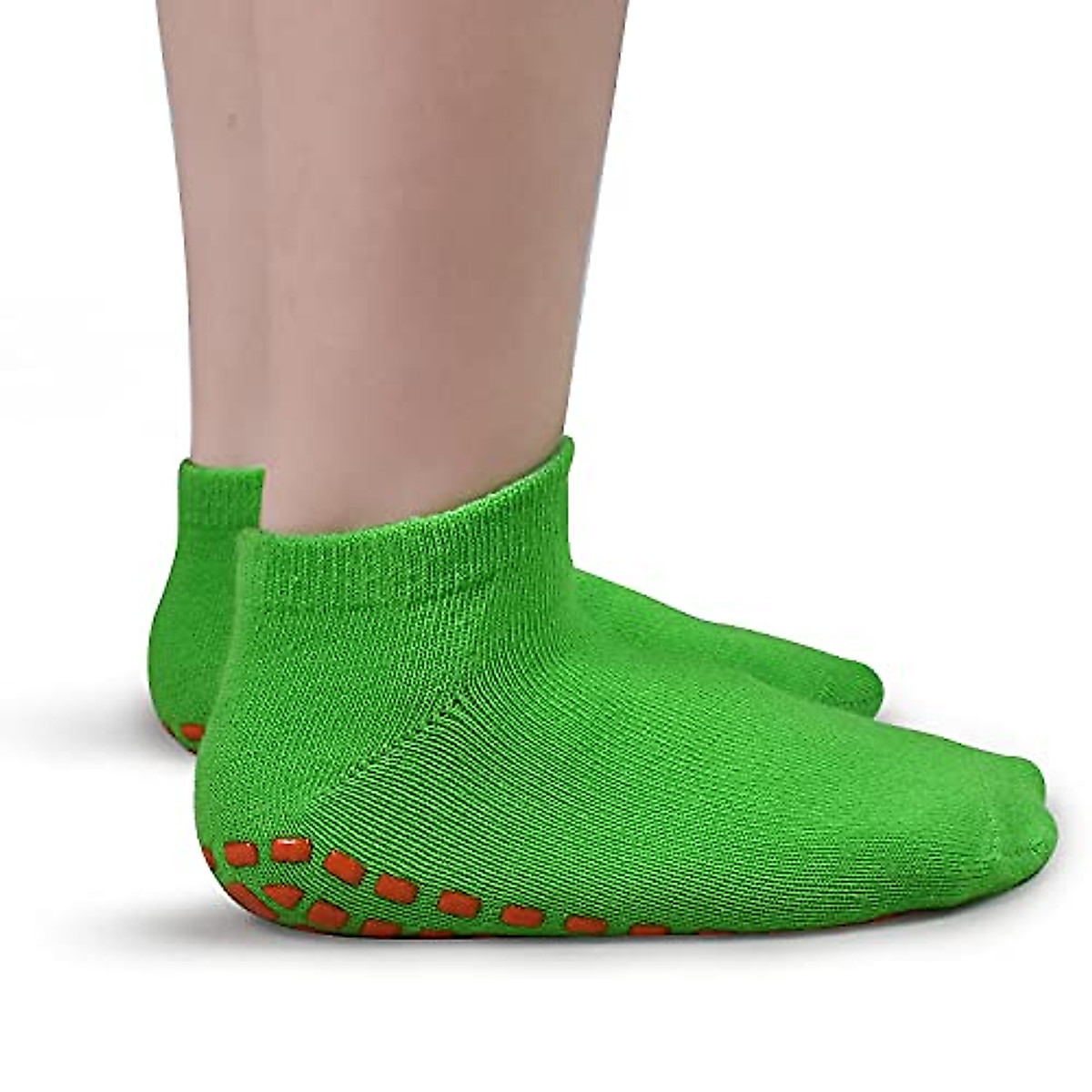 Tphon Non Slip Kids Trampoline Socks Anti Skid Socks with Grippers for Toddler Children Grip Socks for Boys Girls
