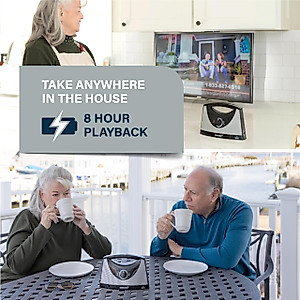 SEREONIC PRO Soundbox: Top-Grade Wireless TV Speakers for Smart TV, Optimal TV Speaker, Prime Wireless Speakers for TV, Enhancing Speakers for TV Sound for Hard of Hearing (Black)