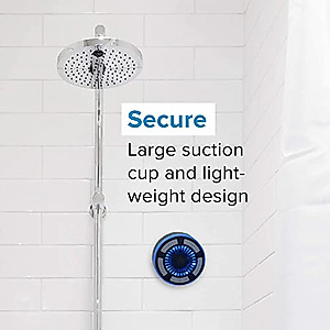 Johns Avenue Bluetooth Shower Speaker Newest Version 5.0 - Certified Waterproof - Wirelessly Pairs Easily to All Your Bluetooth Devices - with White Gift Box