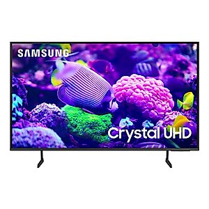 SAMSUNG 50-Inch Class DU7200B (2024) Crystal UHD 4K Smart Tizen TV PurColor | WiFi | Motion Xcelerator | Q-Symphony | Works with Bixby/Alexa/Google Assistant UN50DU7200BXZA (Renewed)