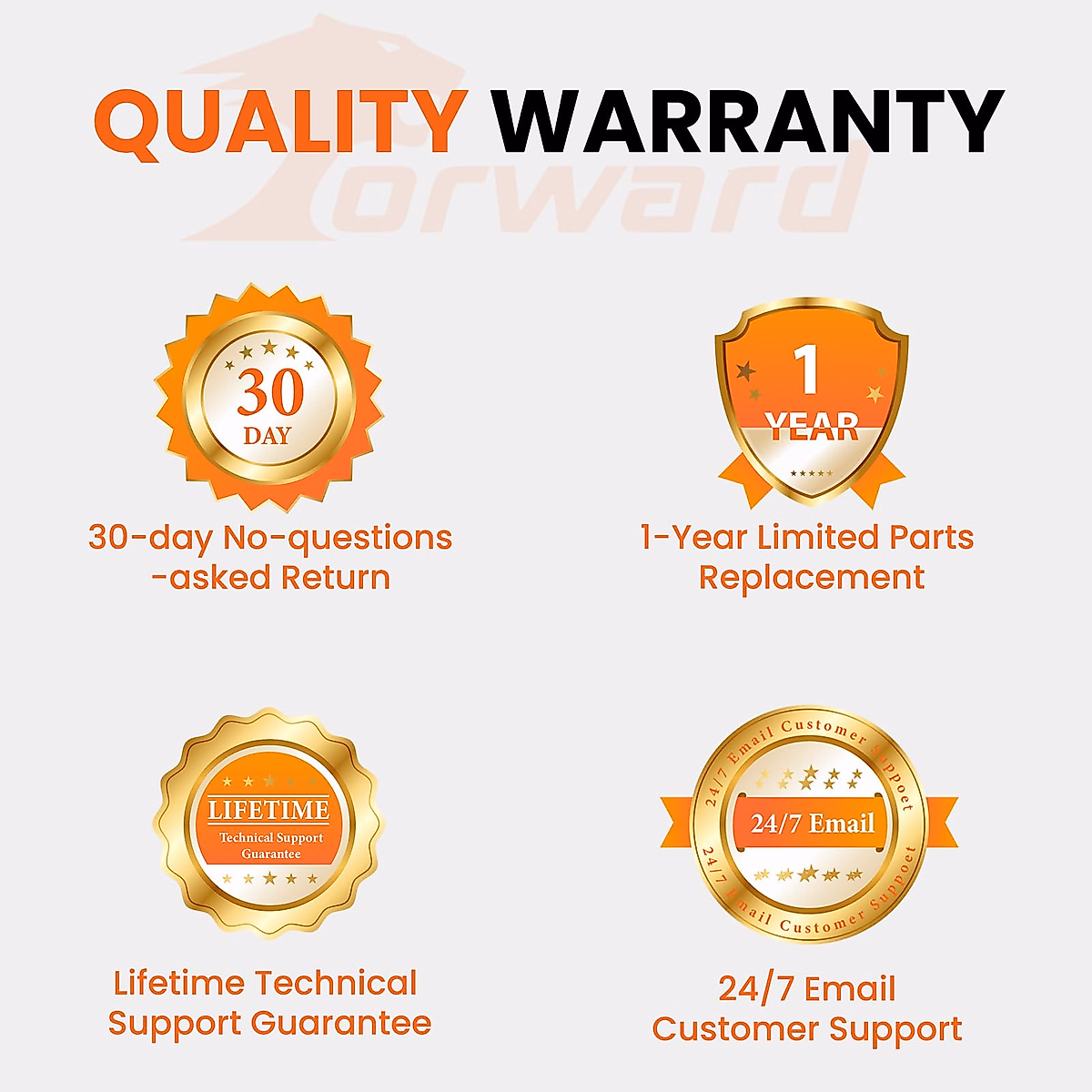 Forward Bench Vise 4 Inch Ductile Iron Bench Vice with 360 Degree Swivel Base and Channel Steel Guide Bar 30404 (4")