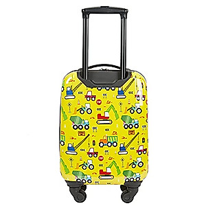 Travelers Club 5 Piece Kids' Luggage Set, Cars