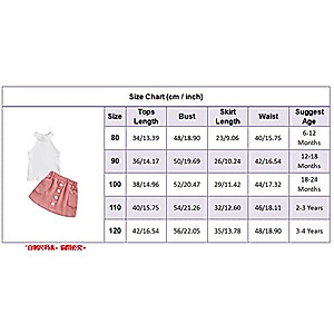 Kids Toddler Little Girl Summer Clothes Sleeveless Knit Tank Top Mini Skirt Bag Belt Set 3PCS Outfits for Baby (Sleeveless+Pink, 3-4 Years)