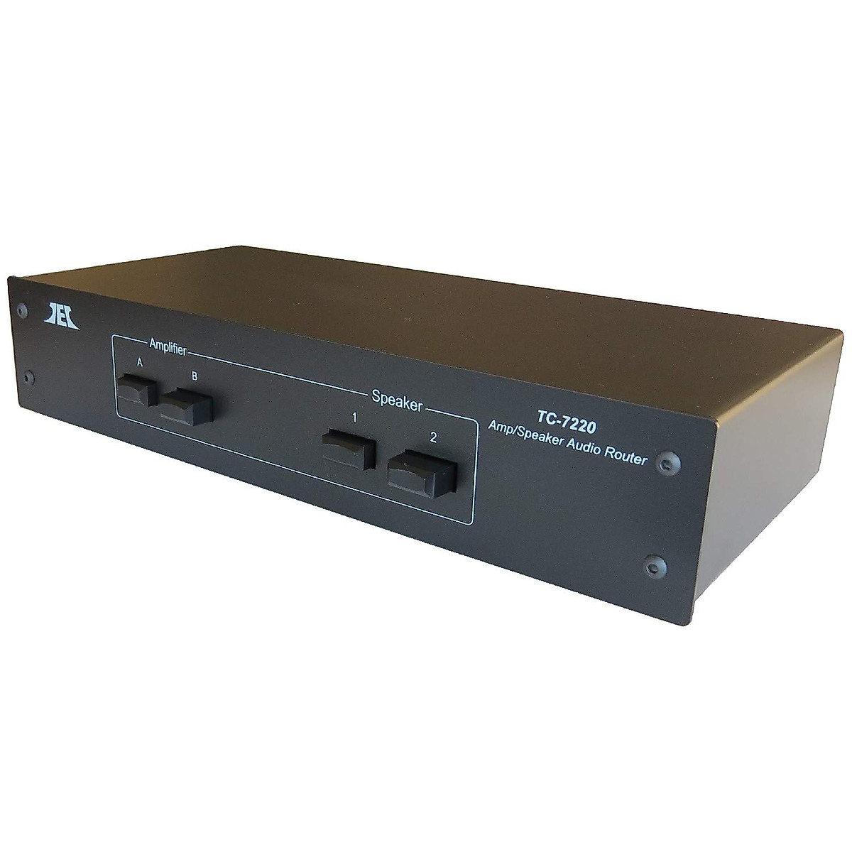 TC-7220 2-Way Amplifier Speaker Selector Switch Switcher Comparator Crossover Router