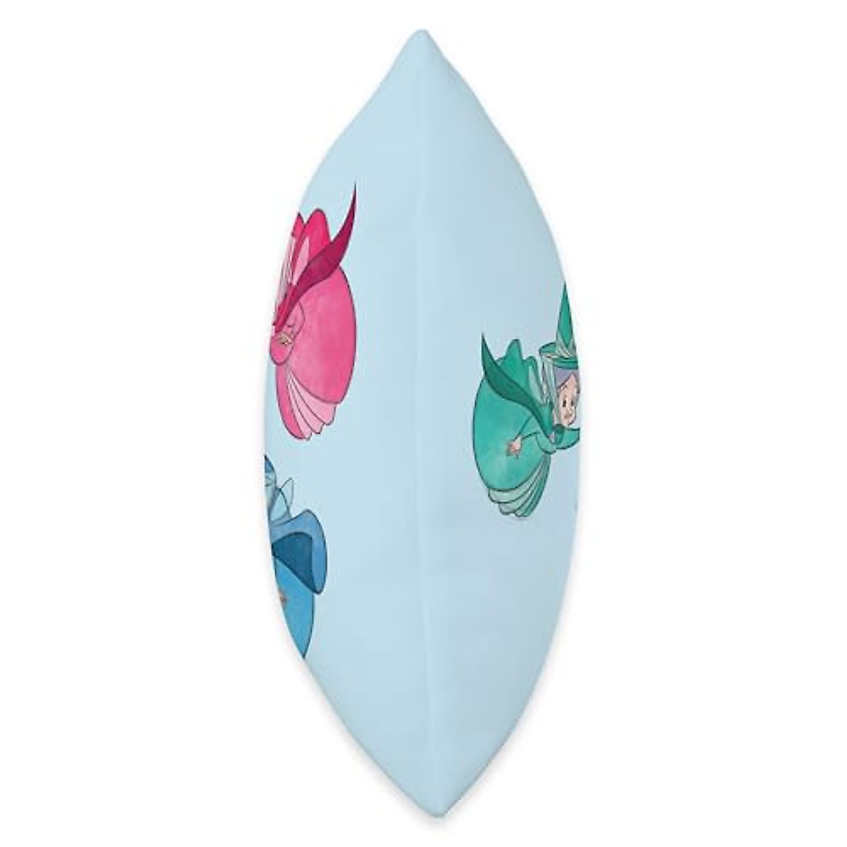 Disney Sleeping Beauty Good Fairies Flora Fauna Merryweather Throw Pillow, 18x18, Multicolor