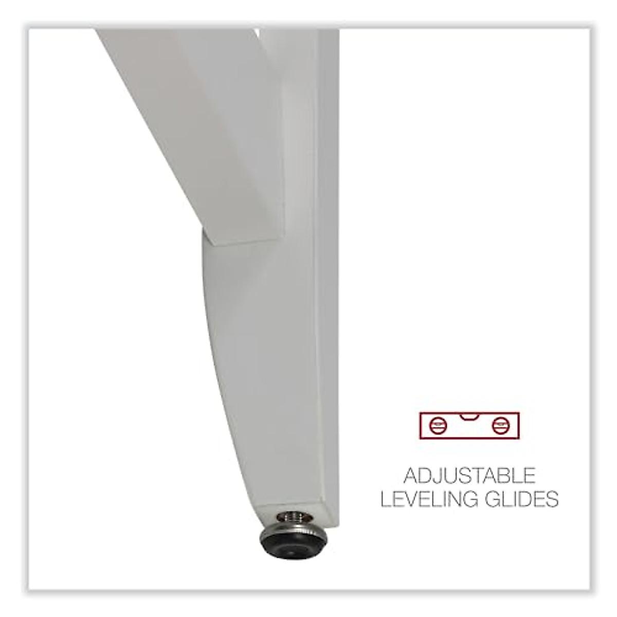 Alera ALEWSF4824GY 47.24 in. x 23.62 in. x 29.53 in. Farmhouse Writing Desk - Gray