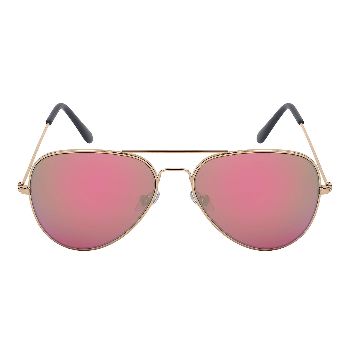 Edge I-Wear 12 Pack Aviators Bulk Sunglass Men Pilot Spring Hinge Wholesale Sunglasses (N25095A-REV)