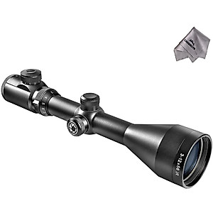 3-12x56 IR Euro-30 Pro Scope AC10024 with Chanasya Polish Cloth Bundle