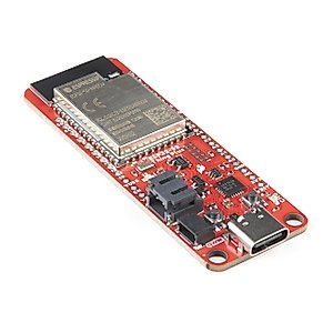 SparkFun Thing Plus - ESP32-S2 WROOM -No Bluetooth- Highly-Integrated Feather Form-Factor Development Board Equipped w/a 2.4 GHz WiFi System-on-Chip (SoC)- Transparent External Flash & RAM encryption