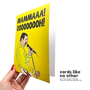 Sleazy Greetings Funny Mother's Day Cards | Mothers Day Card | Thank You Card From Daughter Son | Funny Birthday Card For Mom Mamma Oooh Card