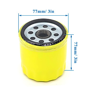 Air Filter 3208303 Lawn Mower Tune up Kit for Kohler SV730 SV735 SV740 SV810 SV820 SV830 Engine with Filer Pump, Replace 32 883 03-S1 Air Filter