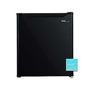 Danby DAR016B1BM-6 Compact Refrigerators, 1.6 cu.ft, Black