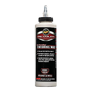 Meguiar's D30116 DA (Dual Action) Microfiber Finishing Wax - 16 Oz Bottle