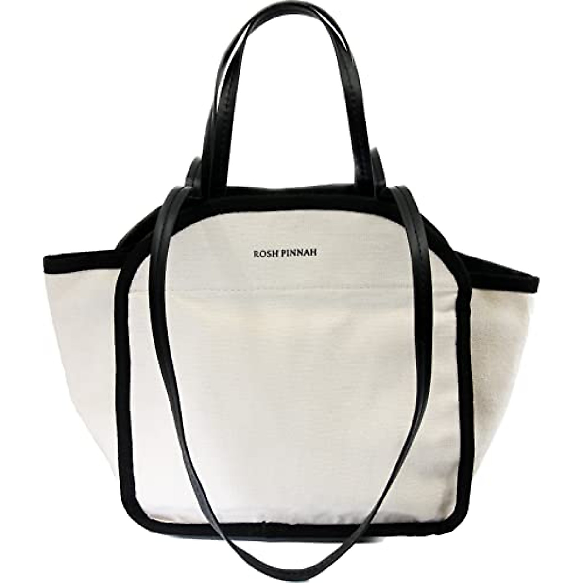 Versatile Small Black Tote Bag for Women - Durable and Stylish with Multiple Pockets and Shoulder Strap - Great for Work, School, and Daily Use (Black)